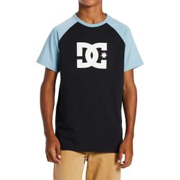 DC Shoes T-Shirt »DC Star« Black/Forget Me Not 12(148-156cm) 12(148-156cm) Stoff: BaumwollStoff [200 g/m2]