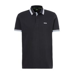 BOSS Green Poloshirt »Paddy« mit kontrastfarbenen Streifen am Kragen Dark Blue409 3XL 3XL Poloshirt von BOSS Green Menswear
