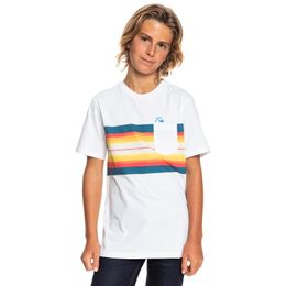 Quiksilver T-Shirt »Resin Tint« White 12(148-156cm) 12(148-156cm) Stoff: Baumwoll-Jersey-Stoff [160 g/m2]