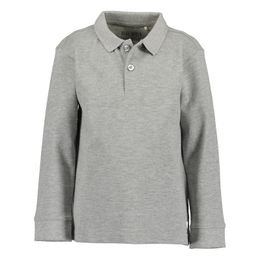 Blue Seven Poloshirt medium grey 128 128 Poloshirt mit Langarm: ideal für kühlere Tage