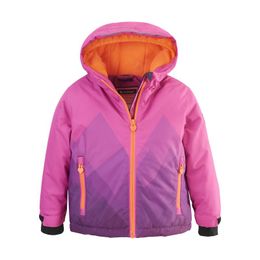 Killtec Skijacke »KW 106 MNS JCKT« Wasserdichte, atmungsaktive Skijacke mit Fleecefutter und Schneefang neonpink 122/128 122/128 Skijacke mit...