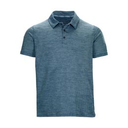 Killtec Poloshirt &raquo;MN PL SHRT&laquo; Feuchtigkeitstransportierendes, schnelltrocknendes Melange-Poloshirt stahlblau 3XL 3XL Herren Funktions-Poloshirt