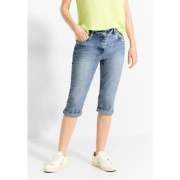 Cecil Jeansshorts »Style Toronto« mit dekorativen Nähten light blue wash 31 - N-Gr N-Gr 31 Jeansshorts von Cecil