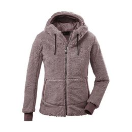 G.I.G.A. by Killtec G.I.G.A. DX BY KILLTEC Fleecejacke &raquo;GW 70 WMN KNTFLC JCKT&laquo; altrosa 34 34 Kuschelige Teddy Fleecejacke mit Kapuze