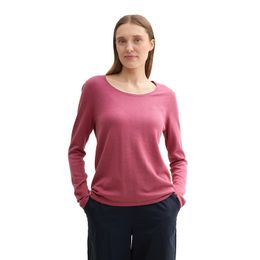 Tom Tailor Strickpullover aus Viskose mit Rundhalsausschnitt pink velvet XXXL(46) XXXL(46) Feiner Pullover von Tom Tailor