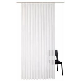 WIRTH Gardine &raquo;Audrey&laquo; Faltenband 1 Stk. tlg. Store mit FB 1:3 nach Ma&szlig; wei&szlig; Polyester