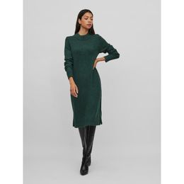 Vila Strickkleid &raquo;VIRIL CREW NECK L/S MIDI DRESS - NOOS&laquo; Pineneedle Detail:DARK MELANGE XXL - N-Gr N-Gr XXL Ein gestricktes Midikleid von Vila ist...