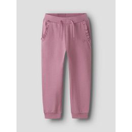 name it Sweathose »NMFVIMA SWE PANT BRU NOOS« mit süßem Rüschendetail Mauve Orchid 122 - N-Gr N-Gr 122 Jogginghose von name it für Mädchen