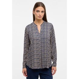 Eterna Longbluse &raquo;LOOSE FIT&laquo; dunkelblau 34 34 Steh-Kragen
