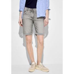 Cecil Shorts »Style Scarlett« Sommerhose mit Used-Optik mid grey 30 - N-Gr N-Gr 30 Modische Jeansshorts im Style Scarlett von Cecil