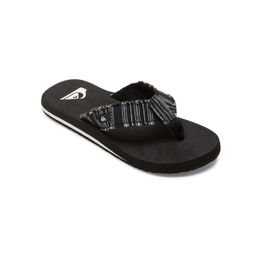 Quiksilver Sandale »Monkey Abyss« Black 5 11 (44) 11 (44) Baumwoll-Canvas-Band mit Waschung und...