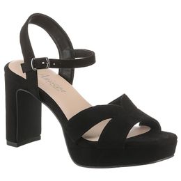 ANISTON SHOES High-Heel-Sandalette, Sommerschuh, Abendsandale, Plateau - NEUE KOLLEKTION schwarz 40 40 Sommerliche Sandalette aus der neuen Aniston...