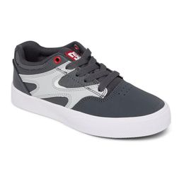DC Shoes Sneaker »Kalis Vulc« Grey/Grey/Red 5(36) 5(36) Obermaterial: Wildleder-, Nubukleder- oder...