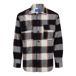 Jack & Jones JACK & JONES Langarmhemd &raquo;JORBLAFRI CHECK OVERSHIRT LS BF&laquo; mit Brusttaschen ginger L - N-Gr N-Gr L Schickes Langarmhemd von Jack & Jones