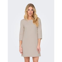 Only Sweatkleid »ONLCHRIS L/S DRESS CC SWT« Pumice Stone S (36) - N-Gr N-Gr S (36) Kurzes Kleid von Only