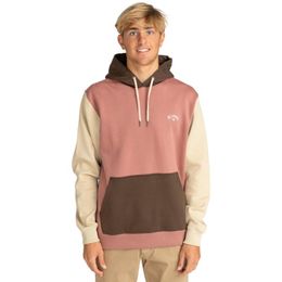 Billabong Hoodie &raquo;Arch Block Po&laquo; Rosewood S S Material: Mischgewebe aus recyceltem...