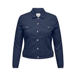 Only Carmakoma Damen Only CARMAKOMA Jeansjacke &raquo;CARWESPA COLOUR DENIM JACKET DNM&laquo; blau 46
