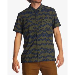Billabong Kurzarmhemd »Surftrek Perf« Dark Olive XL - US-Größen US-Größen XL Kollektion: Adventure Division