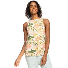 Roxy Tanktop &raquo;Better Than Ever Printed&laquo; Snow White Subtly Salty Multic M M Stoff: bedruckter Viskose-Elasthan-Jersey...