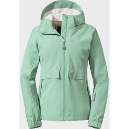 Sch&ouml;ffel Sch&ouml;ffel Damen Outdoorjacke &raquo;Jacket Lausanne L&laquo; mit Kapuze gr&uuml;n 38