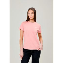 Bench. Rundhalsshirt »ALCYONE« Coral 38 38 Basic Shirt von Bench