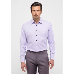 Eterna Langarmhemd »MODERN FIT« NON IRON (bügelfrei) lavender 46 - Normalgrößen Normalgrößen 46 Basic Kent-Kragen