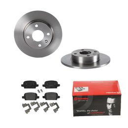 Brembo Bremsensatz, Scheibenbremse 1420-55481 hinten rechts links voll 240mm f&uuml;r VAUXHALL OPEL 93190218 1605397 9196592