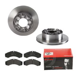 Brembo Bremsensatz, Scheibenbremse hinten rechts links voll 289mm für IRISBUS PEUGEOT (DF-PSA) IVECO 503643886 500055565 425481 1420-55843
