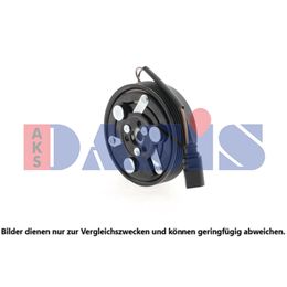 AKS DASIS Magnetkupplung, Klimakompressor 855001N 12V 120mm f&uuml;r FORD VAG 8208031J0B 7M0820805B XM2H19D629AA