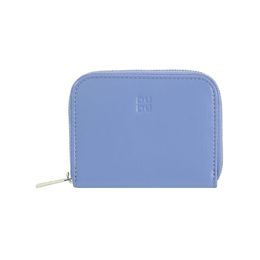DuDu Hokkaido Geldbörse Leder 10 cm in pastellblau | Gr.: onesize