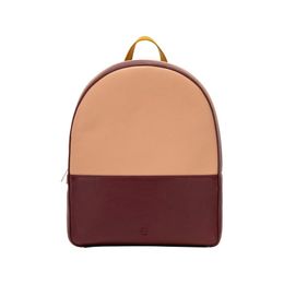 DuDu City Rucksack Leder 26,5 cm in burgundy | Gr.: onesize