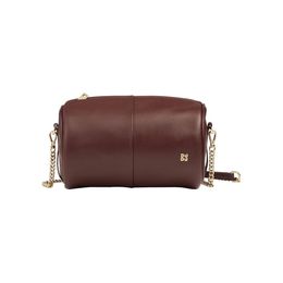DuDu Abigail Umhängetasche Leder 19.5 cm in chocolate | Gr.: onesize
