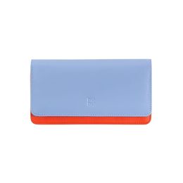 DuDu Geldbörse RFID Leder 17,5 cm in pastel blue | Gr.: onesize