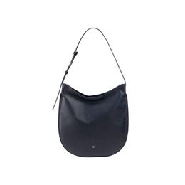 DuDu Sylvie Schultertasche Leder 36.5 cm in navy | Gr.: onesize