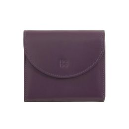 DuDu Malaita Geldbörse Leder 11 cm in deep purple | Gr.: onesize