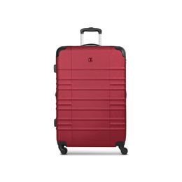 Wenger Amplar Evo 4 Rollen Trolley L 75 cm mit Dehnfalte in ruby | Gr.: onesize