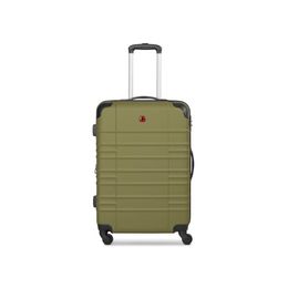 Wenger Amplar Evo 4 Rollen Trolley M 65 cm mit Dehnfalte in olive | Gr.: onesize