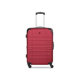 Wenger Amplar Evo 4 Rollen Trolley M 65 cm mit Dehnfalte in ruby | Gr.: onesize