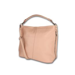 Leder Schultertasche, Shopper Toscanto Tasche rosa ca. 40cm | Gr.: onesize