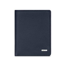 Redolz Leather Essentials HF Geldbörse RFID Leder 9,5 cm ausklappbar in navy | Gr.: onesize