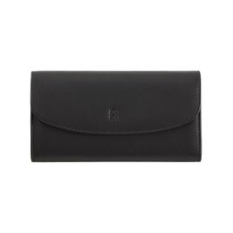 DuDu Colorful Gandia Geldbörse RFID Leder 19 cm in schwarz | Gr.: onesize
