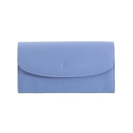 DuDu Colorful Gandia Geldbörse RFID Leder 19 cm in pastellblau | Gr.: onesize