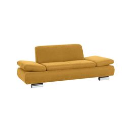 others SOFA 2-Sitzer Kaye Bezug Veloursstoff Metallfuß verchromt / mais | Gr.: onesize