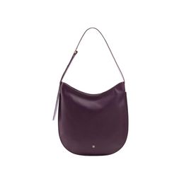 DuDu Sylvie Schultertasche Leder 36.5 cm in deep purple | Gr.: onesize