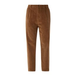 s.Oliver Bundfaltenhose Herren Größe 48 braun