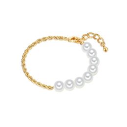 Lulu & Jane Lulu & Jane Bracelet female Gold size One Size