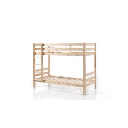 others ETAGENBETT Karolina 210x161x105 aus Massivholz in natur | Gr.: onesize