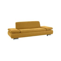 others SOFA 2,5-Sitzer Kaye Bezug Veloursstoff Metallfuß verchromt / mais | Gr.: onesize