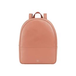 DuDu City Rucksack Leder 26,5 cm in rosa flamingo | Gr.: onesize