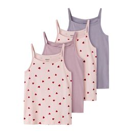 name it Unterhemd M&auml;dchen Gr&ouml;&szlig;e 86 lavendel / pastelllila / rosa / karminrot
